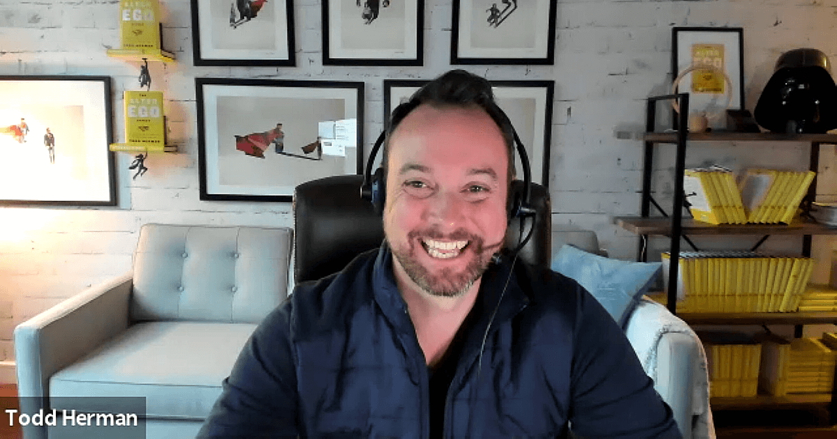 Interview with Bestselling author of The Alter Ego Effect, Todd Herman ...